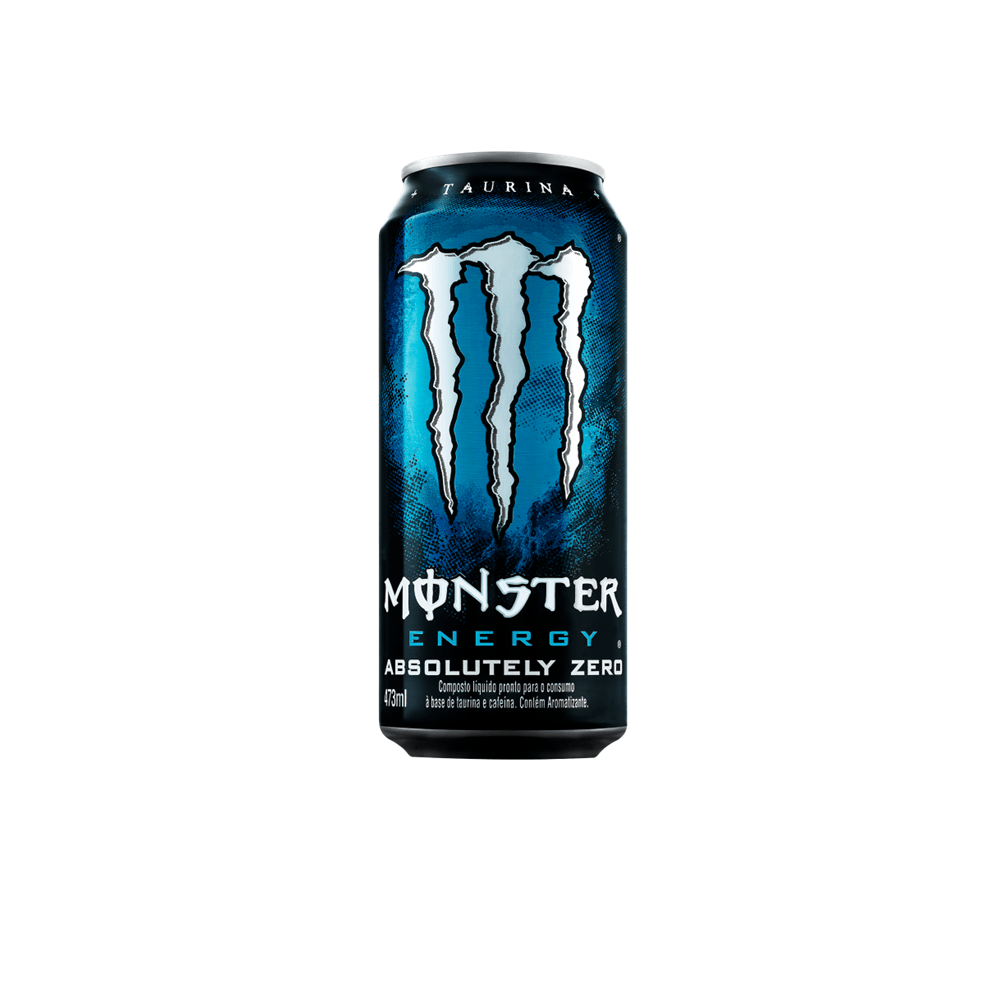 Monster Absolutely Zero 473ml Lata - Aproveite Vantagens - Coca Cola